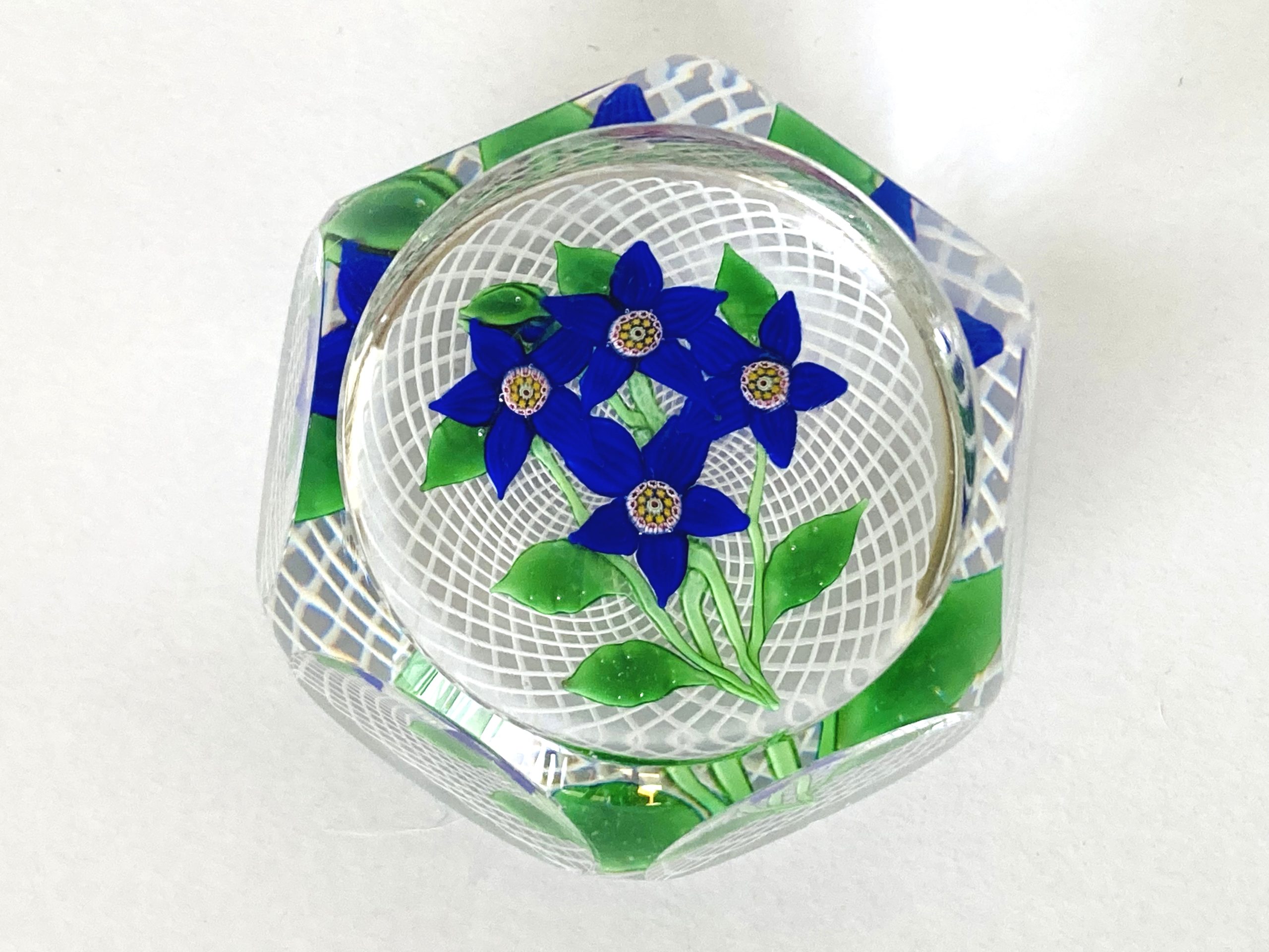 St. Louis Glass Paperweight - Vintage & Modern