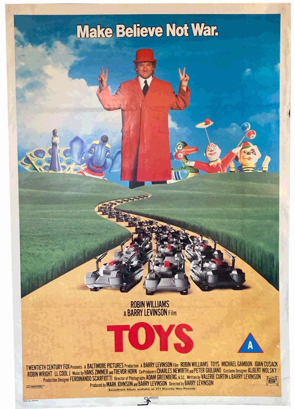 Original "Toys" Movie Poster - Vintage & Modern