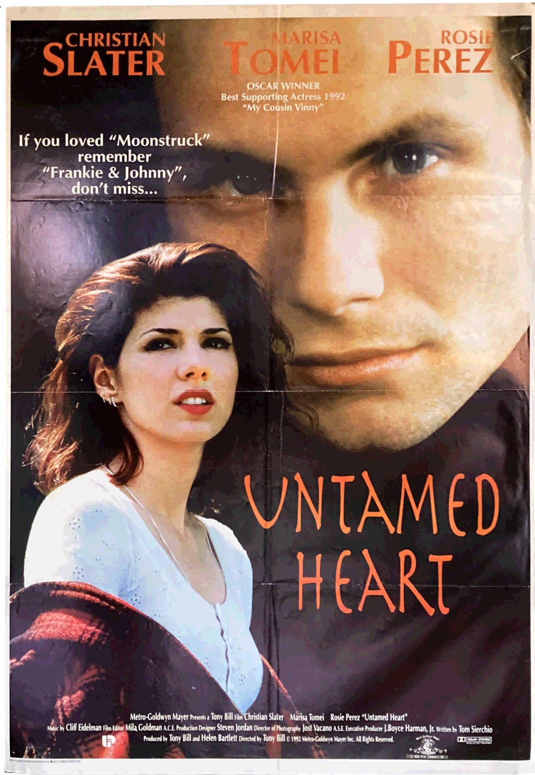 Original "Untamed Heart" Movie Poster - Vintage & Modern