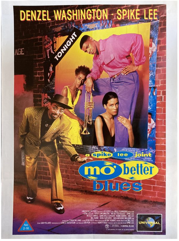 Original "Mo' Better Blues" Movie Poster - Vintage & Modern