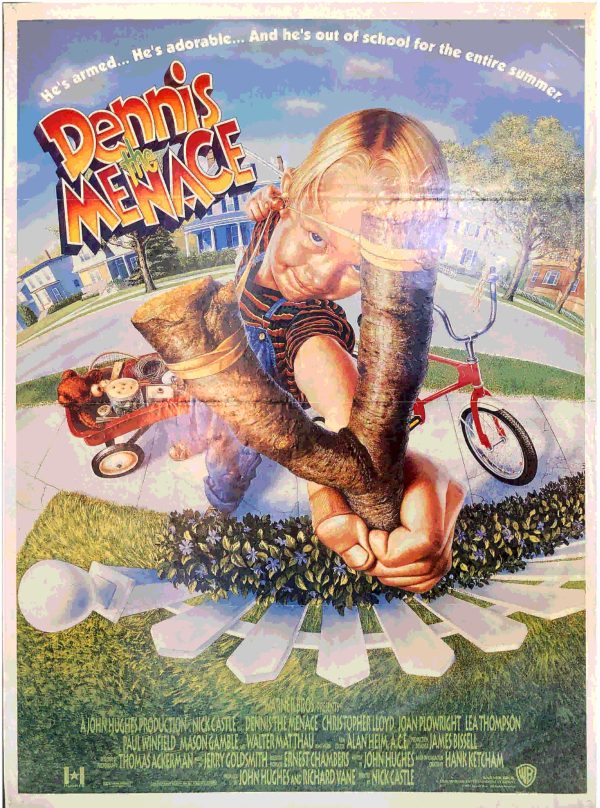 Original "Dennis The Menace" Movie Poster - Vintage & Modern