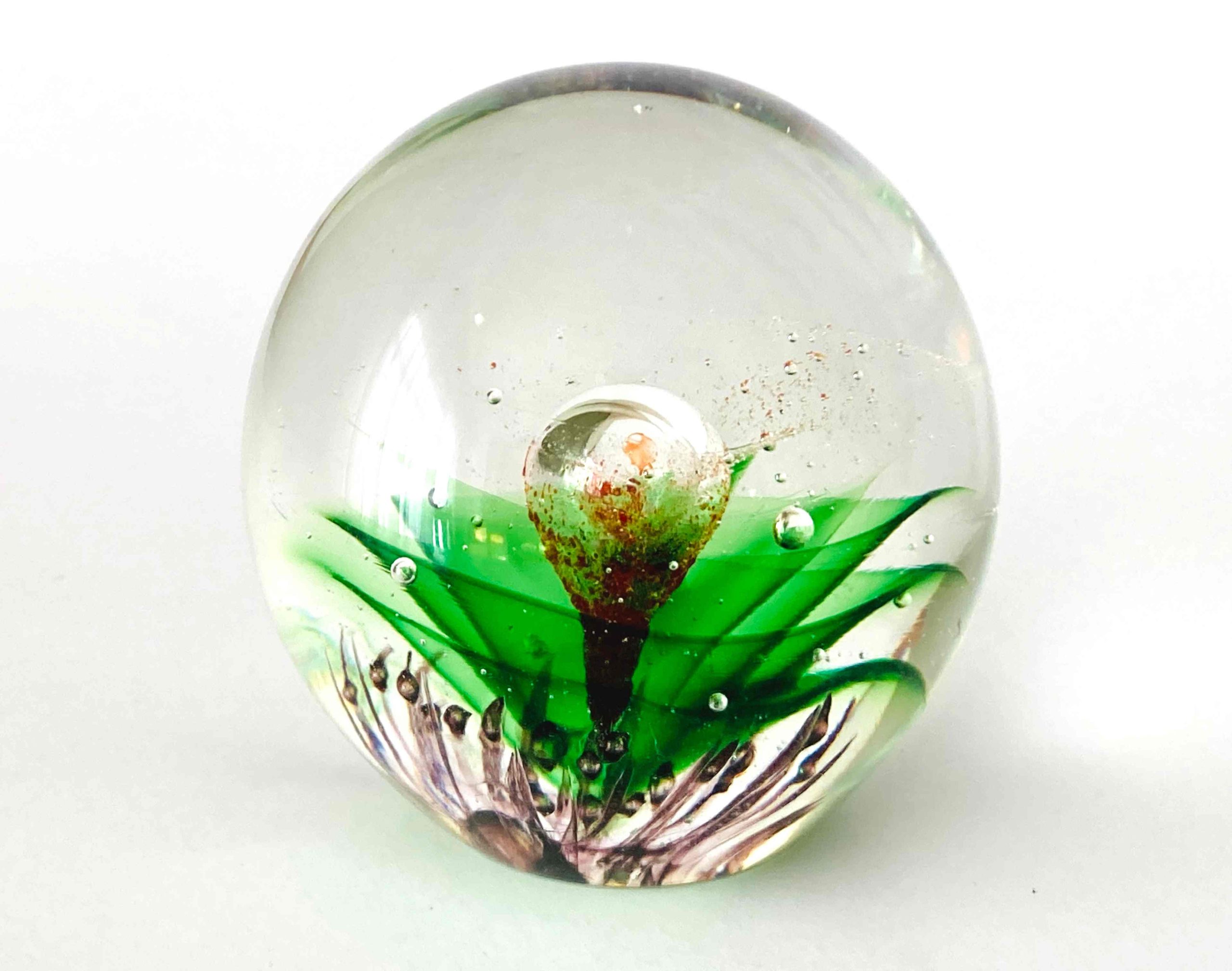 Glass Paperweight by Lesser Pavey Ltd - Vintage & Modern