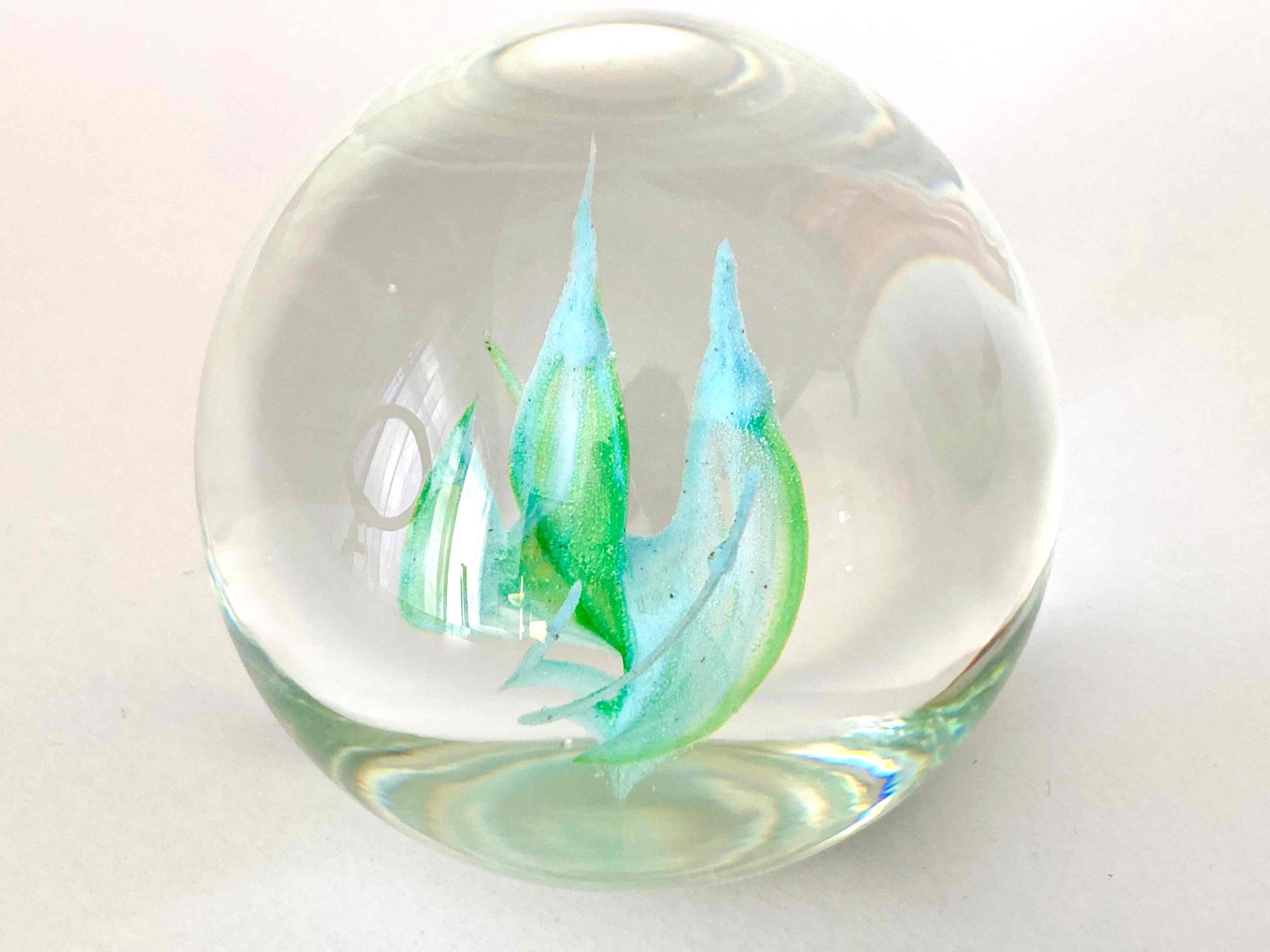 Glass Paperweight - Vintage & Modern
